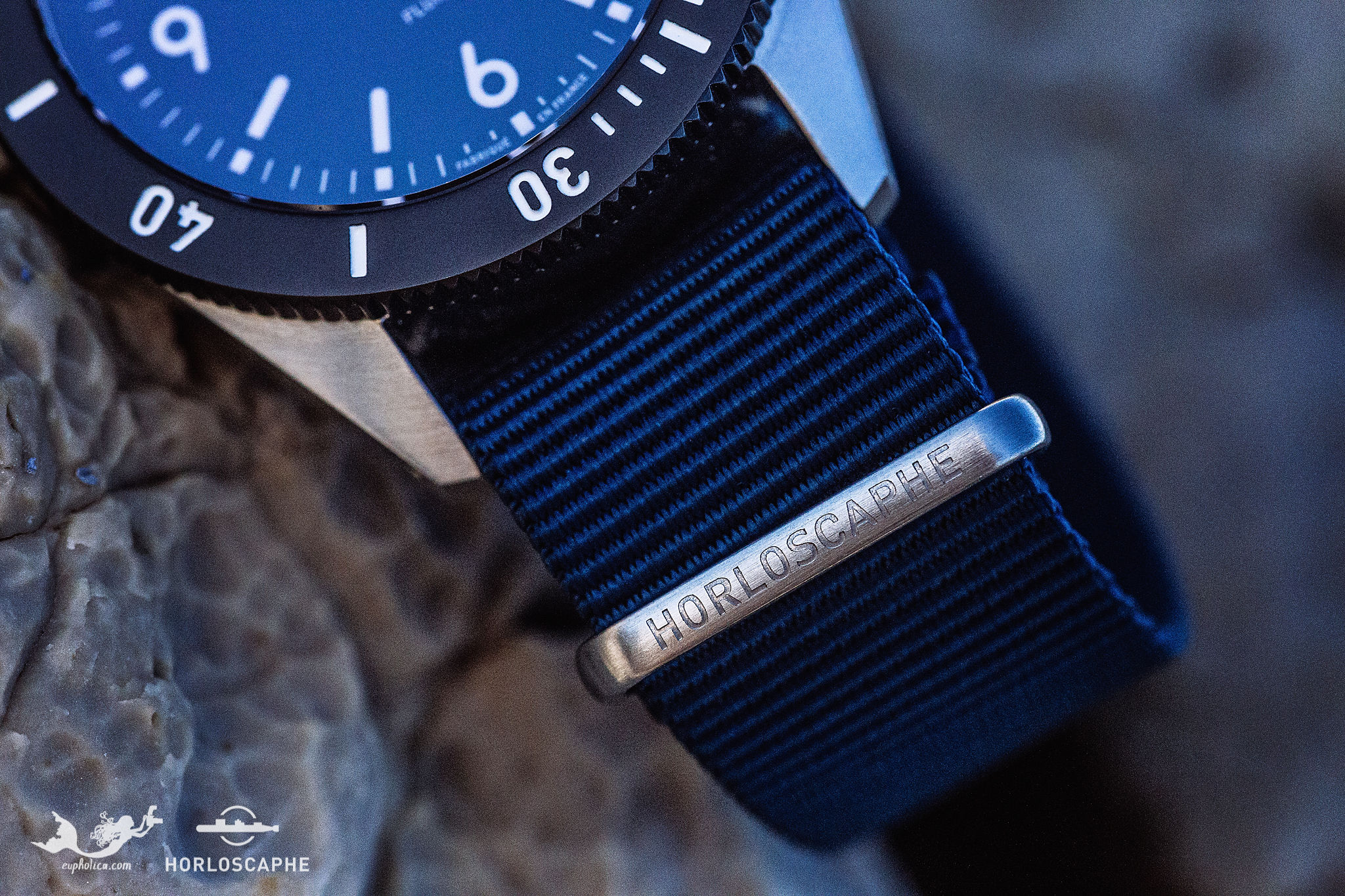Blue Strap Nato Nylon - Horloscaphe Watches