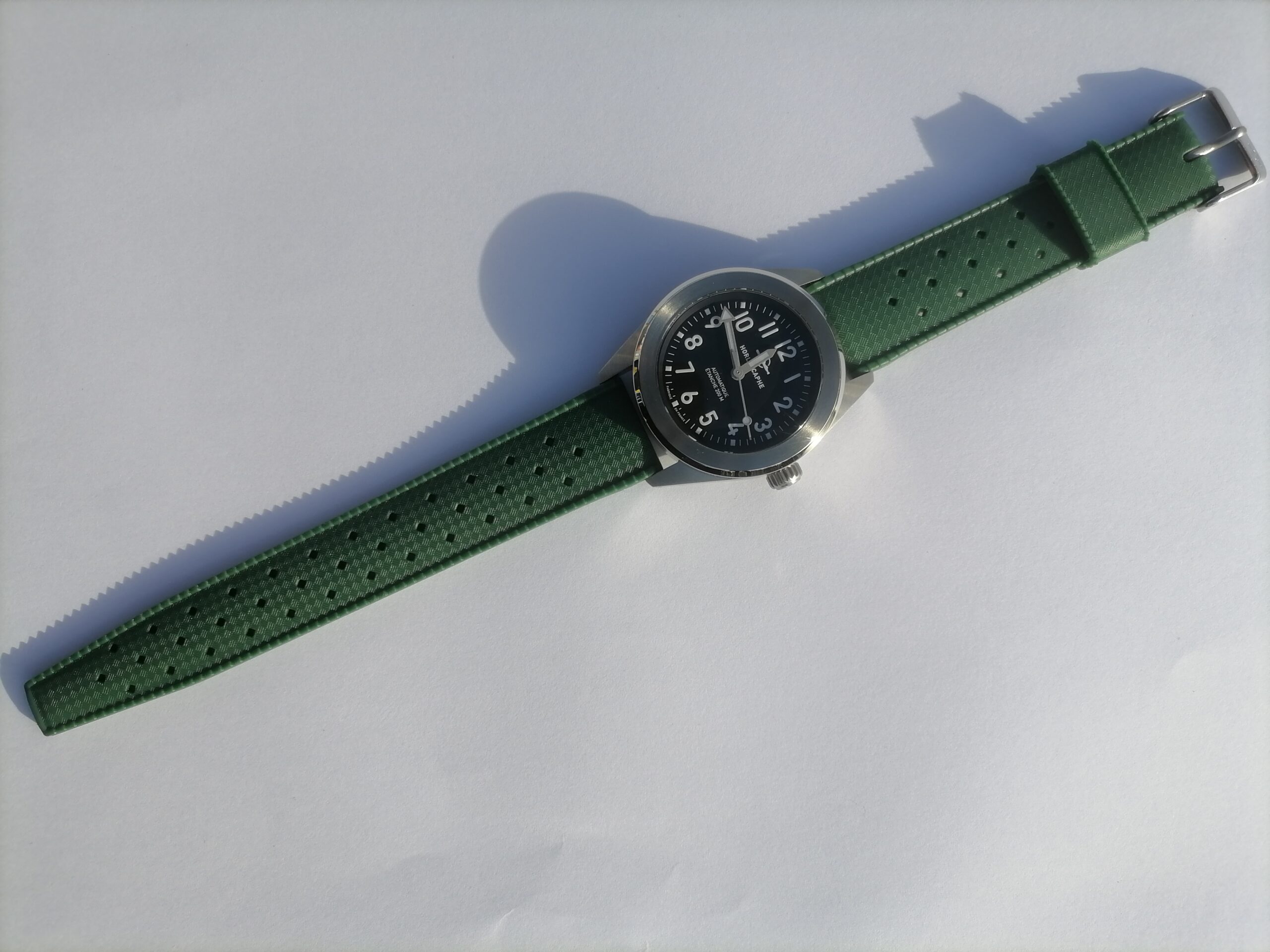 Tropic Strap green - Horloscaphe Watches